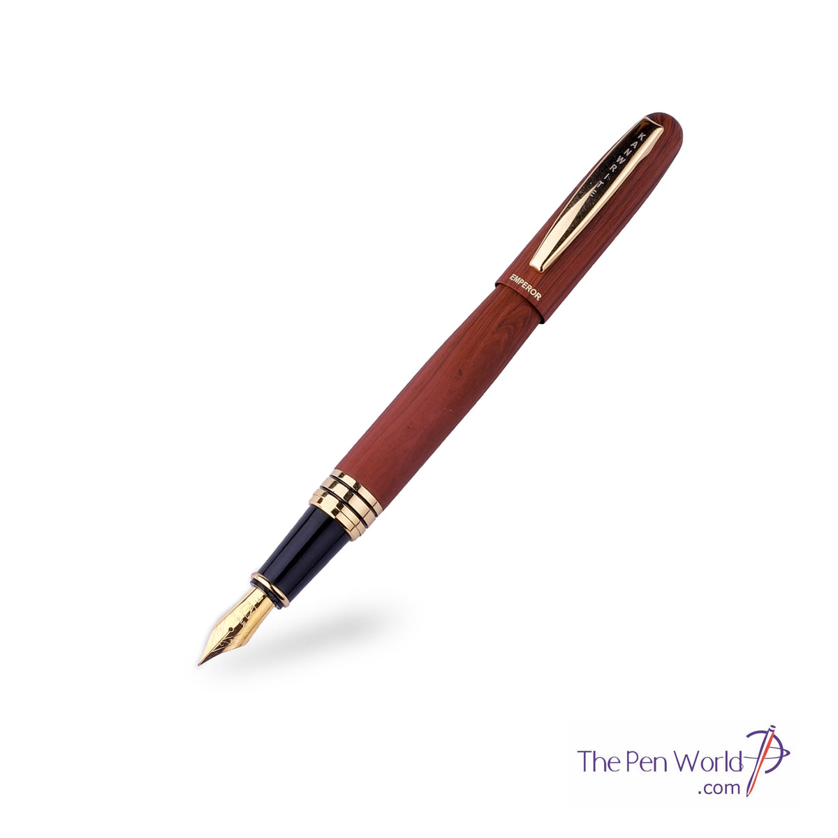 Kanwrite Emperor Fountain Pen Rose Wood Finish – The Pen World