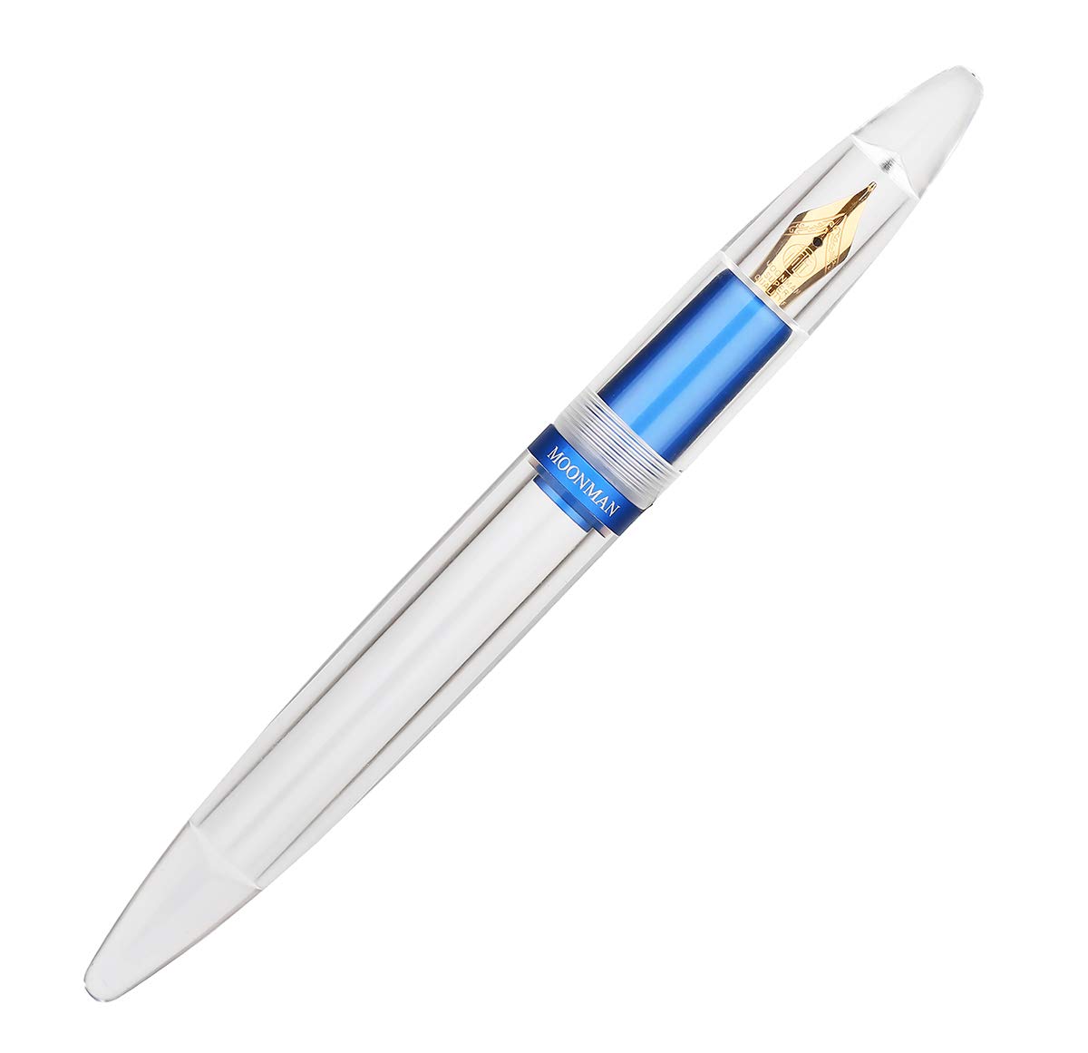 Moonman Majohn M2 Fountain Pen Blue – The Pen World