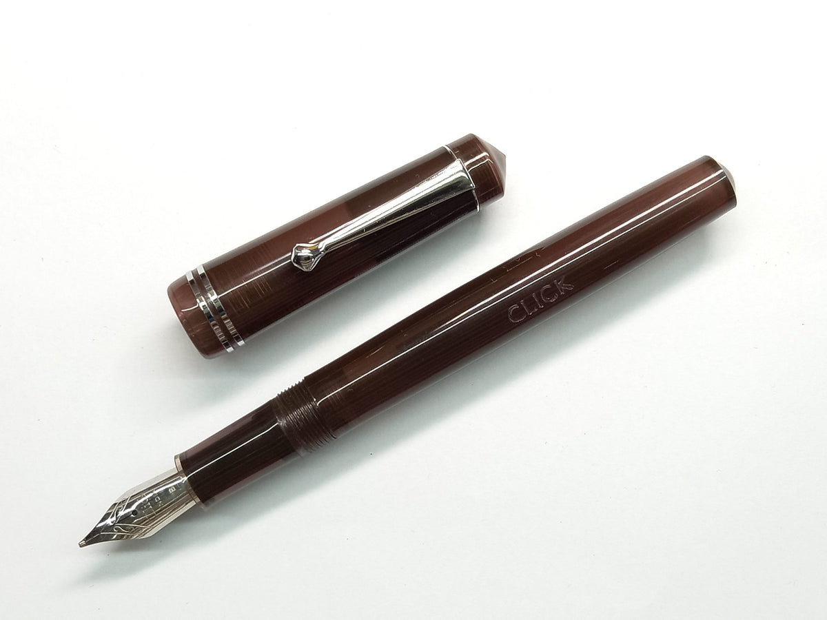 Click Aristocrat Fountain Pen CT Smoky Demonstrator – The Pen World