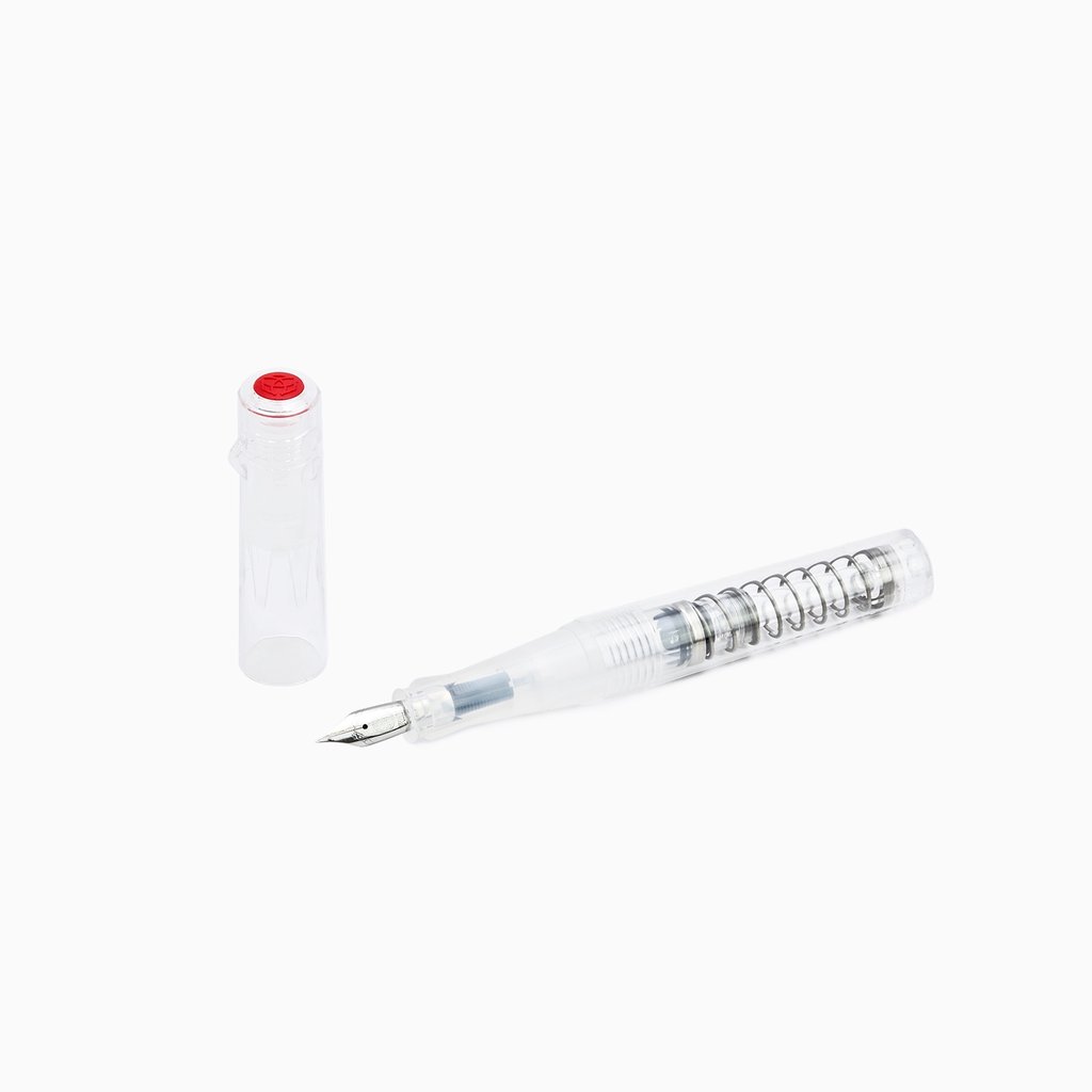 TWSBI GO Spring Loaded Fountain Pen Clear – The Pen World
